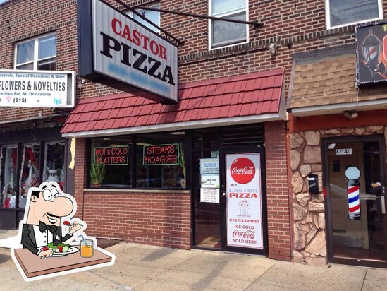 Menu at Castor Pizza pizzeria, Philadelphia