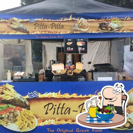Menu at Pitta-Pitta, Southampton