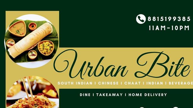 Menu at Urban Bite, Indore