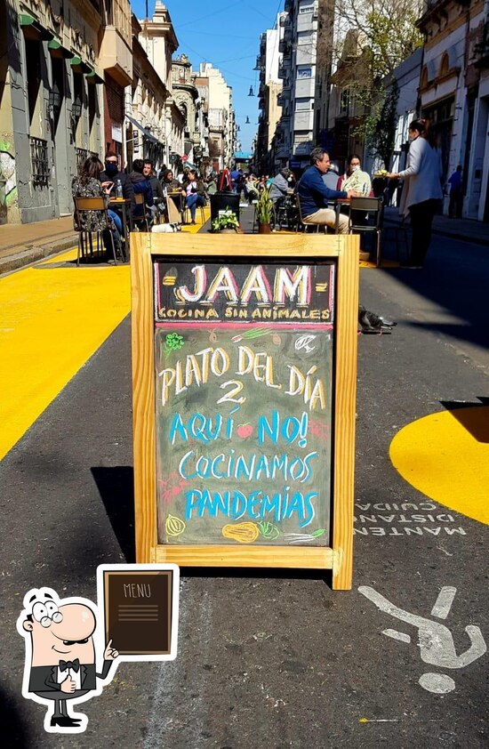 Menu at JAAM- cocina sin animales- restaurant, Buenos Aires