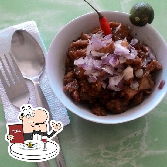 Menu at Elago's Eatery cafeteria, Olongapo