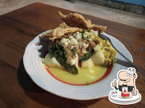 Menu at Warong Tepo Pecel dan Dawet Beras restaurant, Wilangan