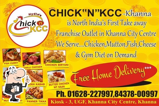 Menu at CHICK "N" KCC, Khanna