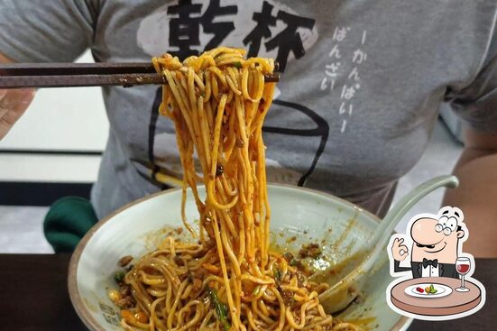 Menu at Yi Mian Noodles restaurant, North Jakarta