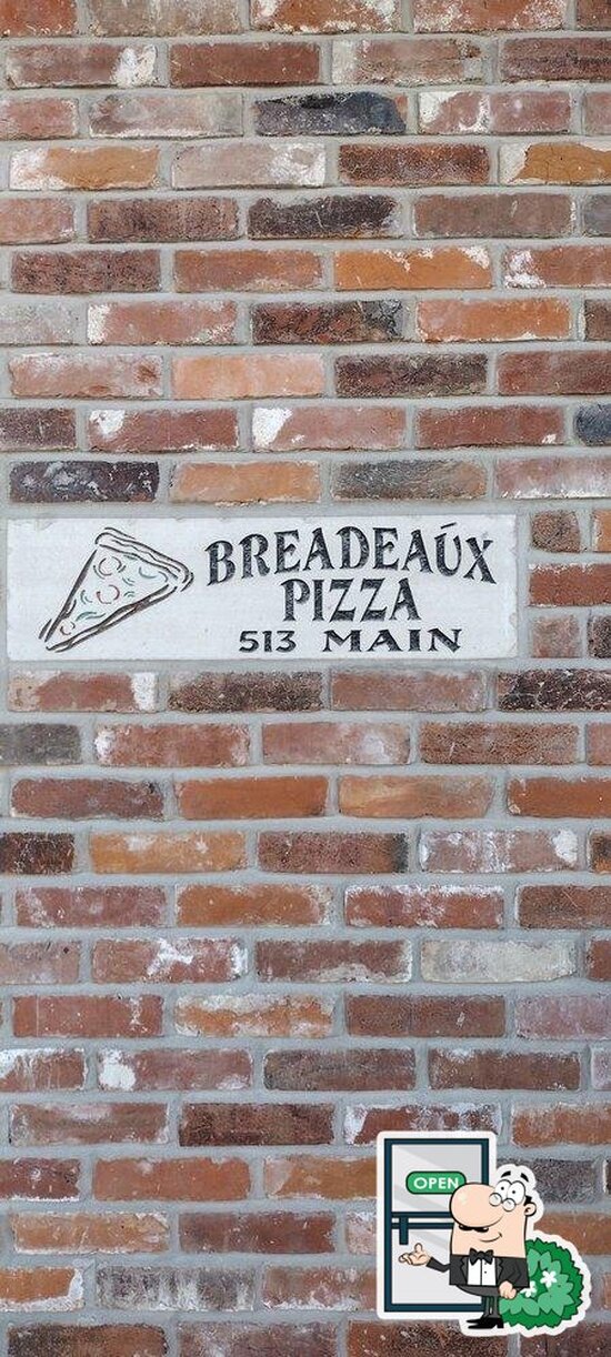 Menu at Breadeaux Pizza pizzeria, Boonville, 513 Main St