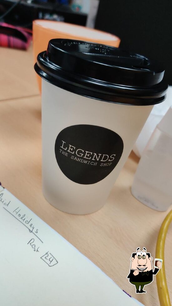 Menu at Legends the Sandwich Shop, Coventry, 288 Charter Ave