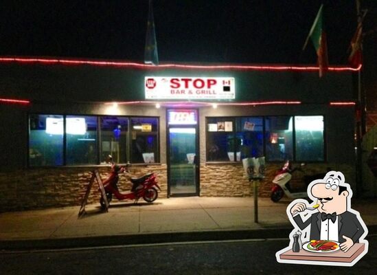 Carta de The Stop Bar Restaurant and Grill, Hamilton