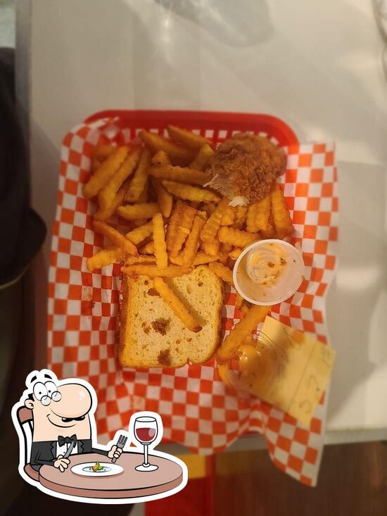 Menu at Crazy D's Hot Chicken restaurant, Reno, 101 University Terrace