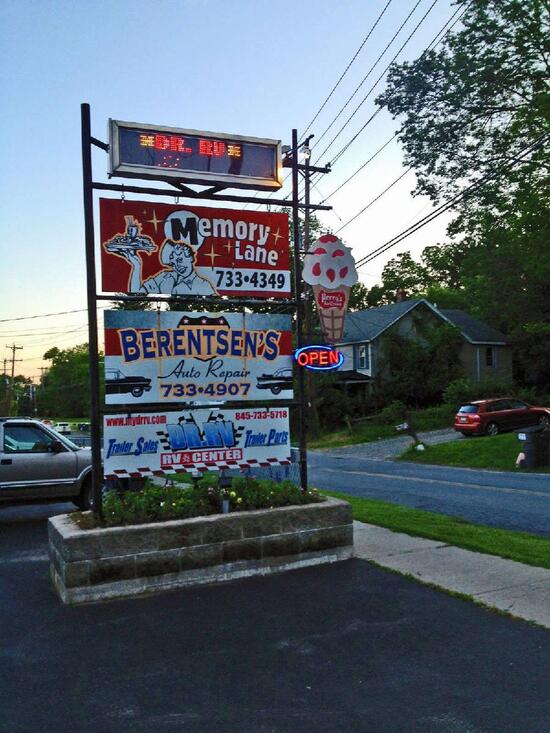 Menu at Good Eats At Memory Lane, Bloomingburg