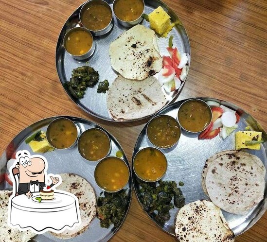 Menu at Gujarati Restaurant, New Delhi