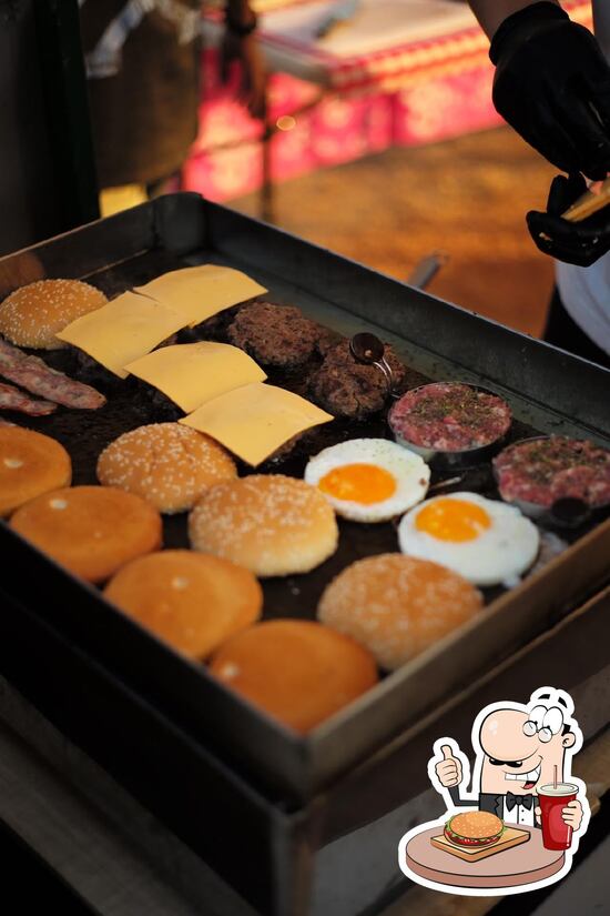 Menu at Camp Burger restaurant, Bang Rin