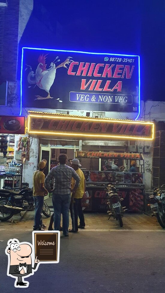 Menu at Chicken Villa, Longowal