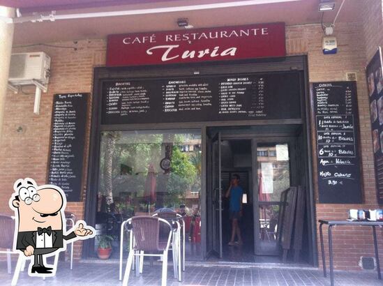 Carta de Restaurante Turia, Valencia