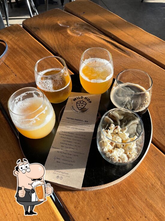 Menu at Wild Hop Brewing Company pub & bar, Yallingup