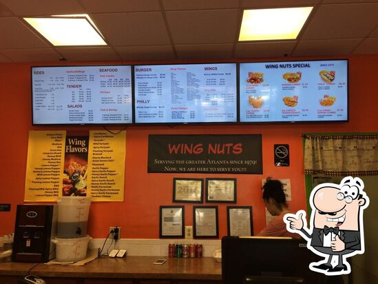 Menu at Wing Nuts restaurant, Conyers, GA-20 #104