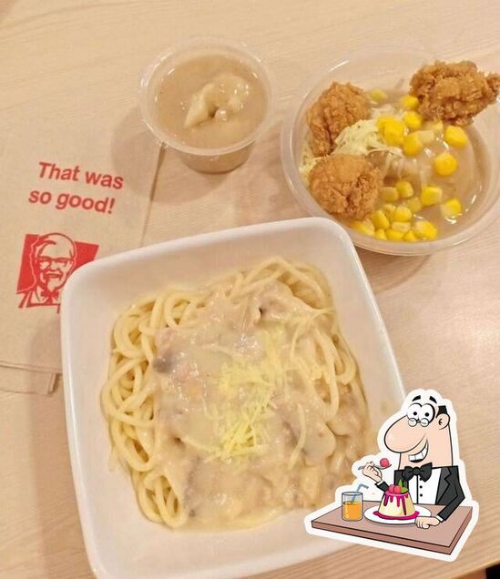 Menu at KFC fast food, Cebu City, 15C Queens Road Redemptorist Plaza