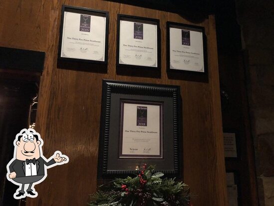 Menu at One Thirty Five Prime steakhouse, Waco