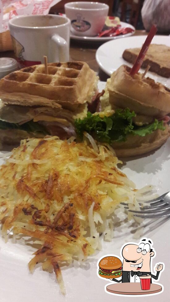 La Casa del Waffle restaurant, Guadalajara, Avenida Pablo Casals 568 ...