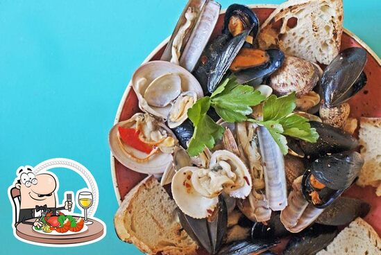 Menu at A Piscaria Osteria di pesce restaurant, Rome