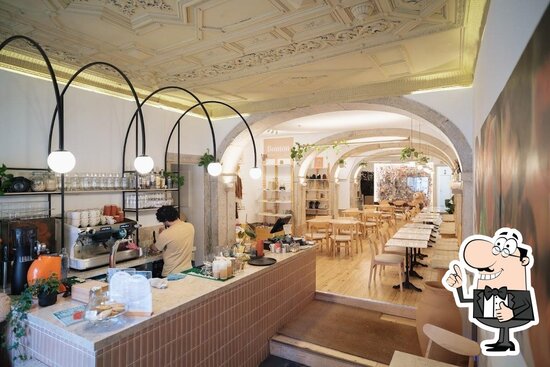 Menu at JAC Brunch restaurant, Lisbon