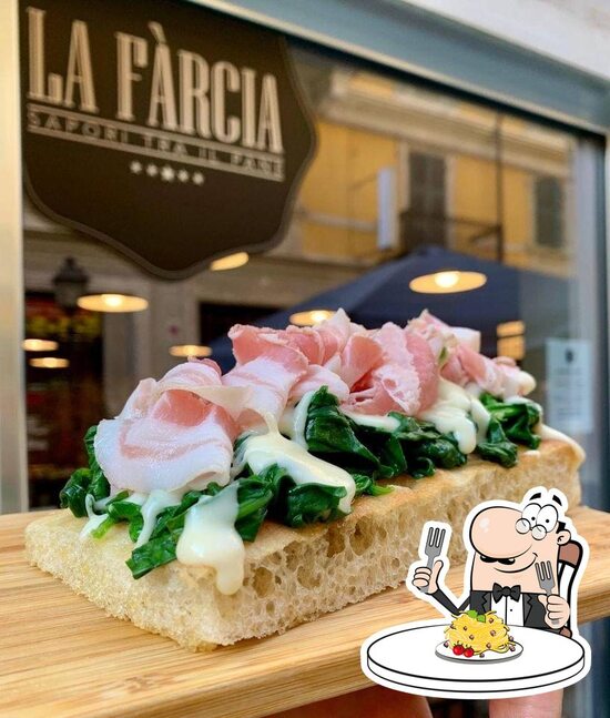 Menu at La Farcia In Trattoria restaurant, Turin, Via Antonio Bertola