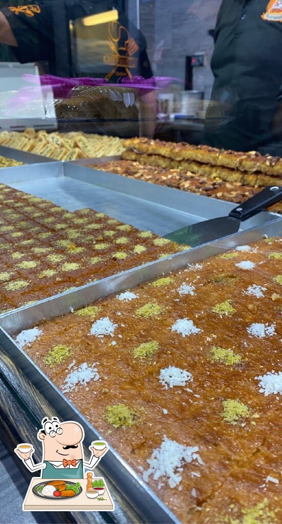 Menu at Mr. Knafah restaurant, Manchester