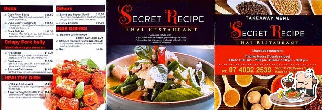 Secret Recipe Thai Restaurant in Mareeba - Restaurant reviews