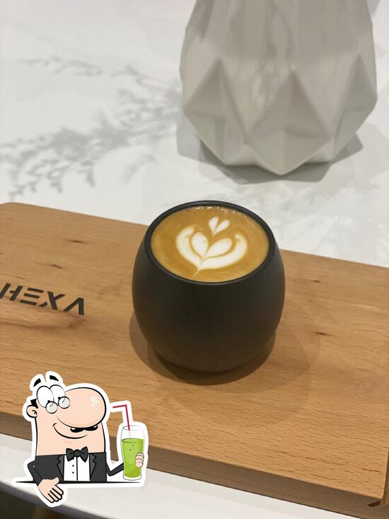 Menu at Hexa cafe, Ajman