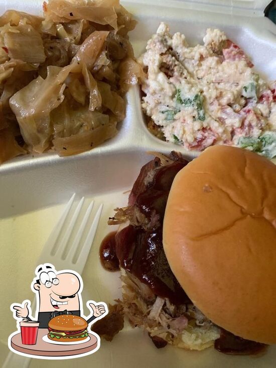 Menu at Flying Pig BBQ, Girdler