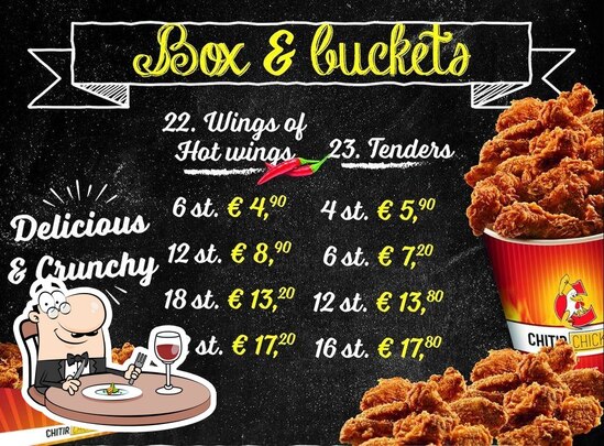 Speisekarte von Chitir Chicken, Lochristi