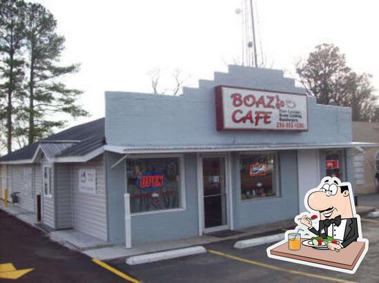 Menu at Boaz Cafe, Boaz