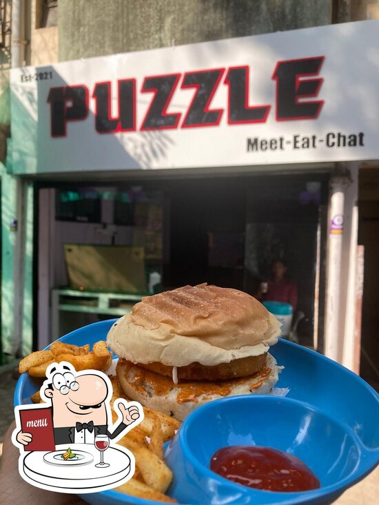 Menu at Cafe puzzle, Nashik