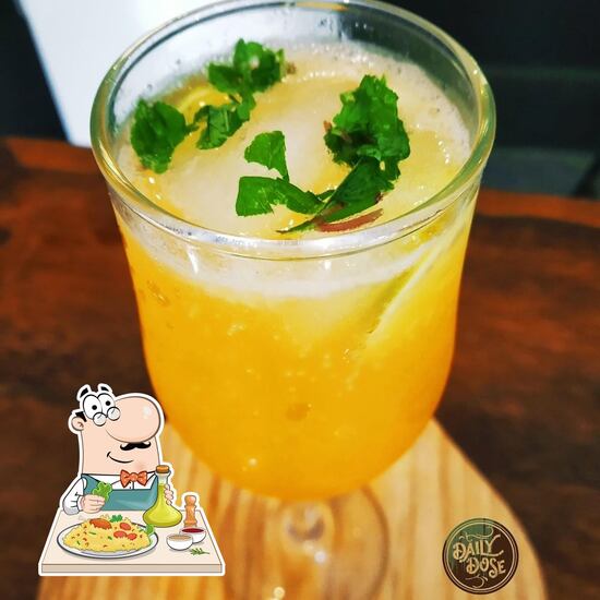 Menu at Daily dose, Kavaratti