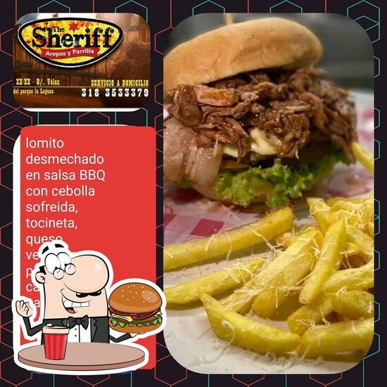 Menu at Sheriff apartado restaurant, Apartadó