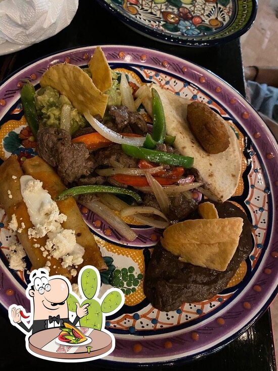Menu at Dos Chíles restaurant, Puerto Aventuras, Centro Comercial Marina