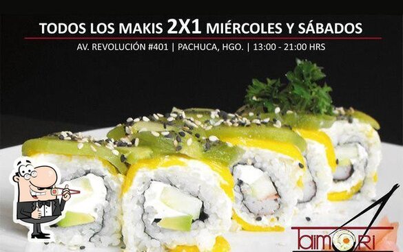 Taimori Sushi restaurant, Pachuca