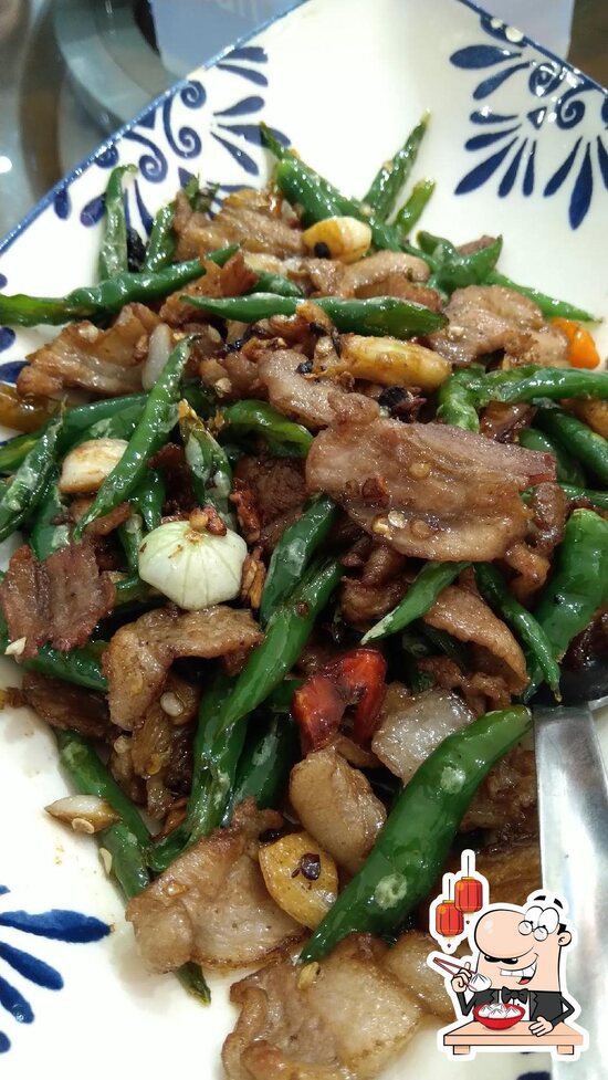 Menu at Sichuan Kitchen restaurant, Bandung
