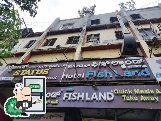 Menu at Fish land, Bengaluru, 101/2