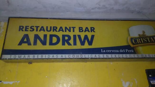 Restaurant Bar "Andriw", Iquitos - Menú del restaurante, precios y reseñas