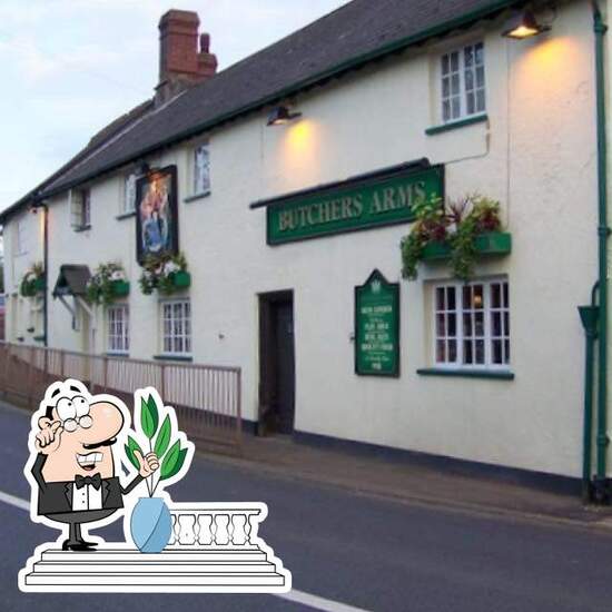 Menu at Butchers Arms pub & bar, Minehead, Carhampton