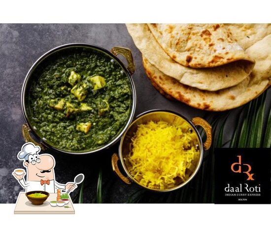 Carta de Daal Roti Indian Restaurant, Caledon