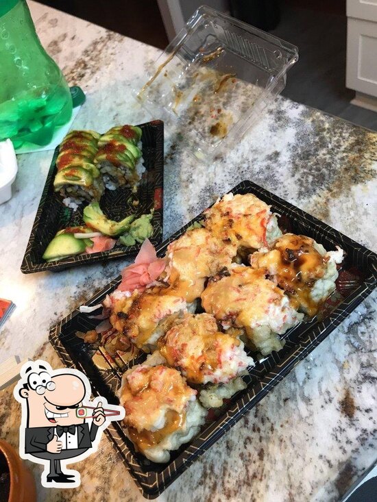 Menu at Sumo Japanese Sushi restaurant, Memphis