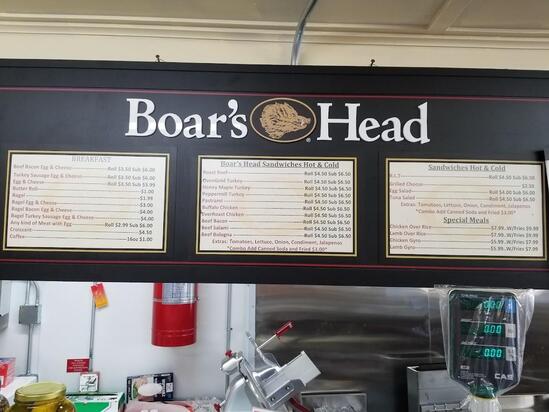 Menu at Watervliet Mini Mart, Watervliet