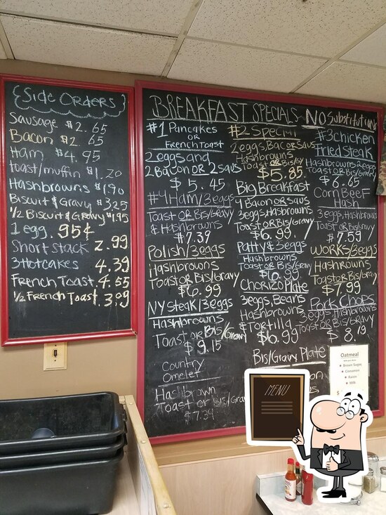 Menu at Terry's Burgers fast food, Rancho Cucamonga