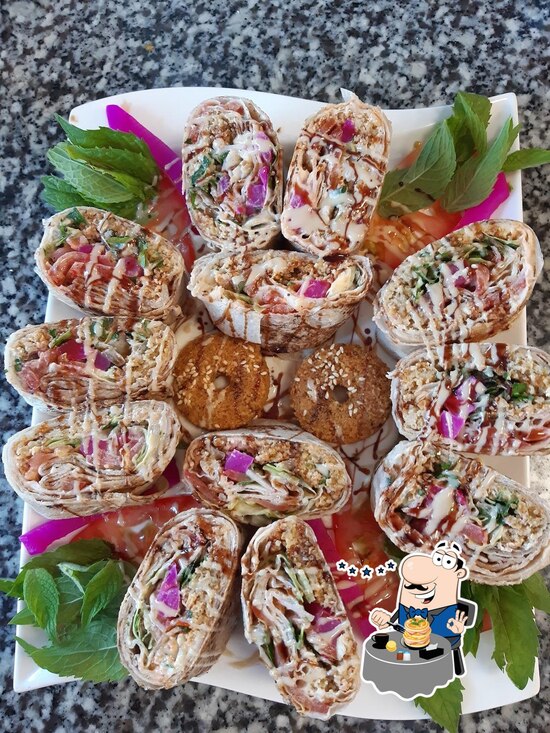 Menu at Falafel Alshula restaurant, Nuremberg