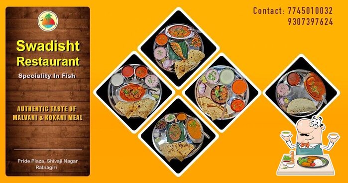 Menu at Swadisht Restaurant, Ratnagiri