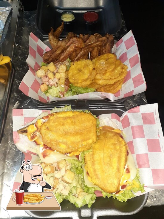 Menu at Astro Burger restaurant, Santo Domingo