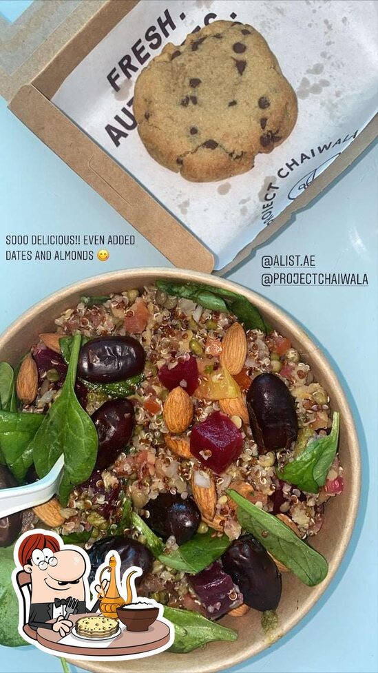 Menu at Project Chaiwala cafe, Dubai, Dubai Media City Building 7
