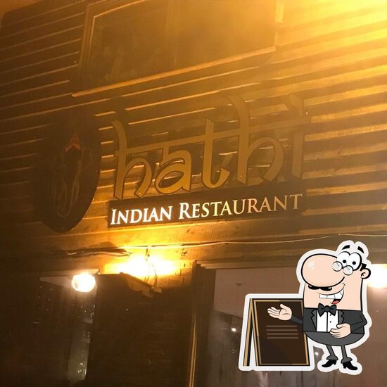 Menu at Hathi Indian Restaurant, Nutley
