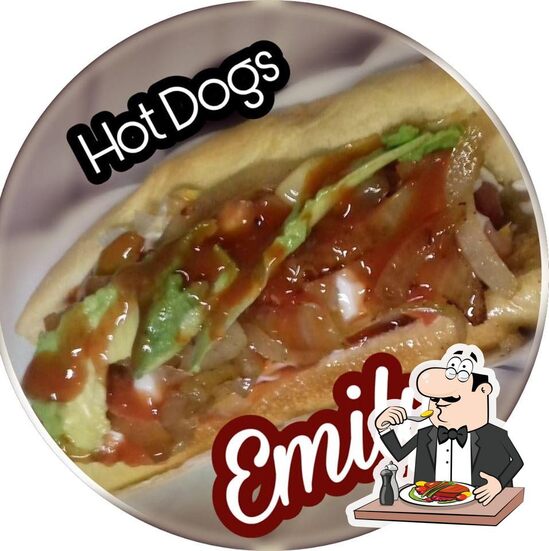 Menu at Hot dogs EMILY restaurant, Río Bravo